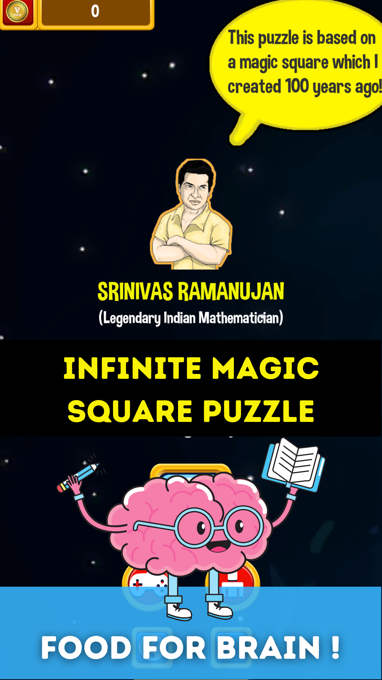 Infinite magic square Puzzle 4×4 – Vichitra Games